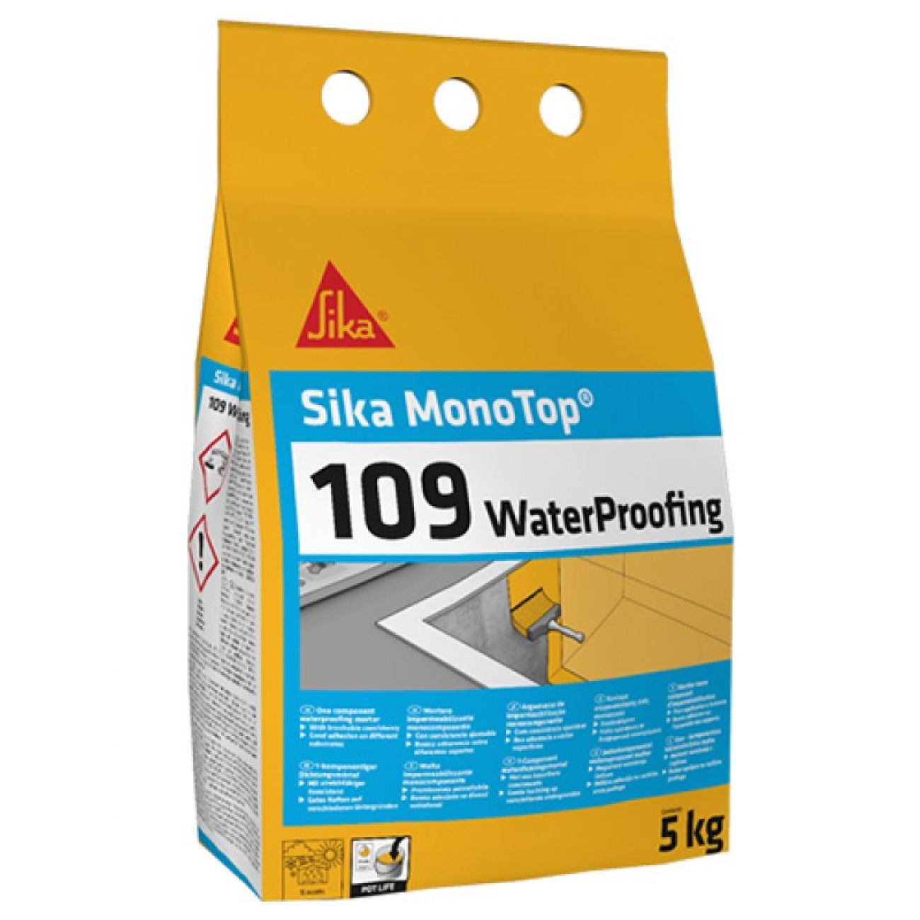 SIKA MONOTOP 109 WATERPROF.5kg - Aqualand